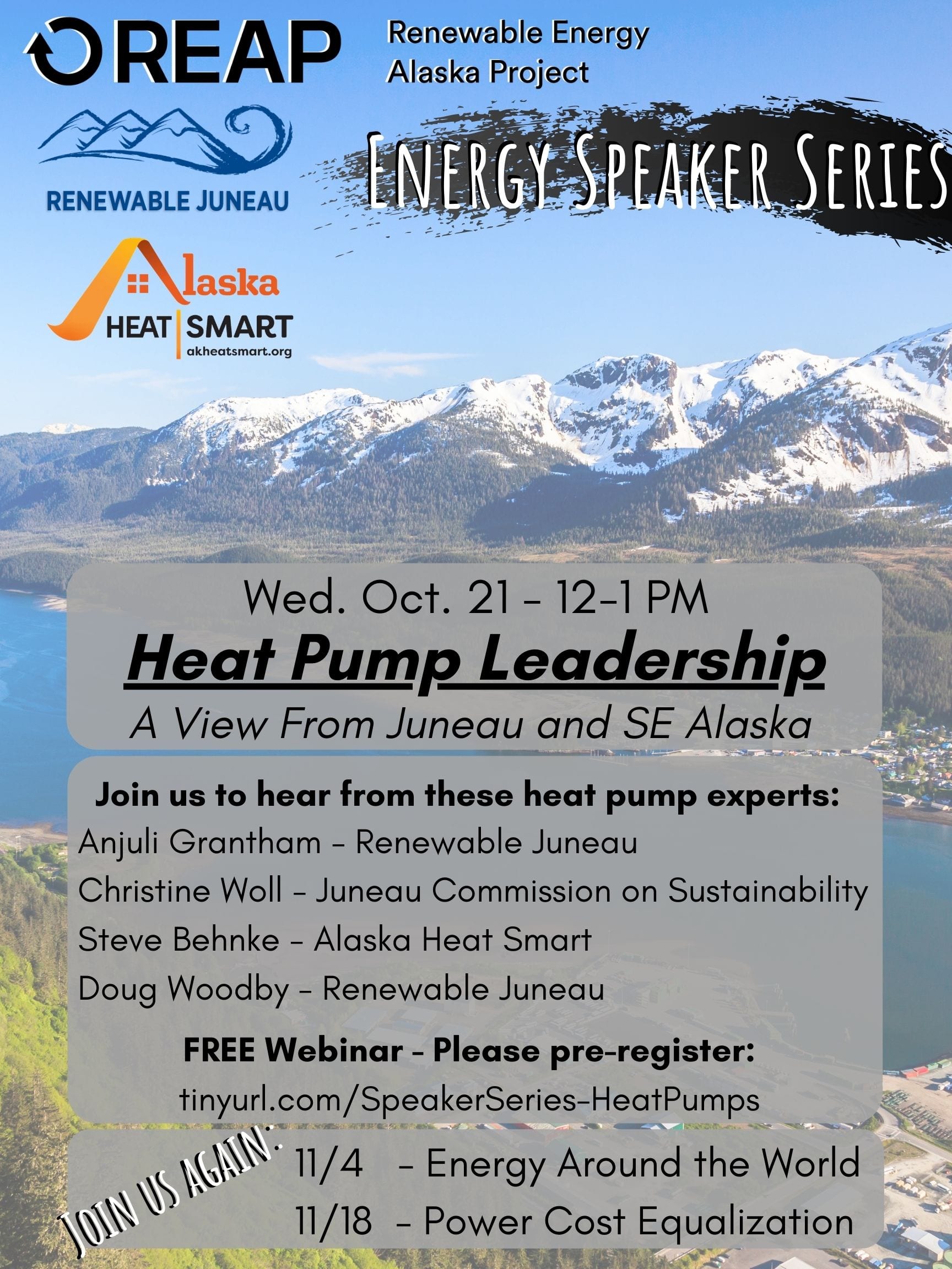 Speaker Series: Heat Pump Leadership : REAP
