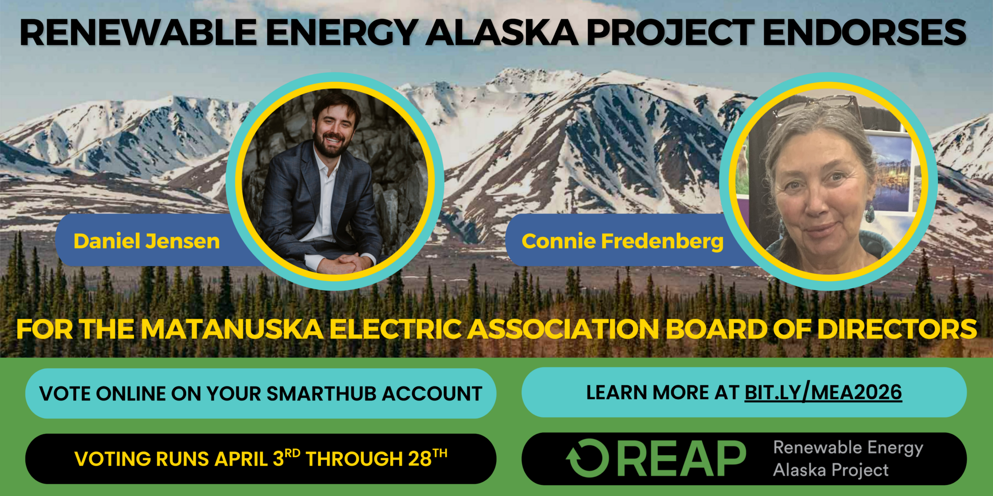 REAP Endorses Candidates in 2026 Matanuska Electric Association Board ...